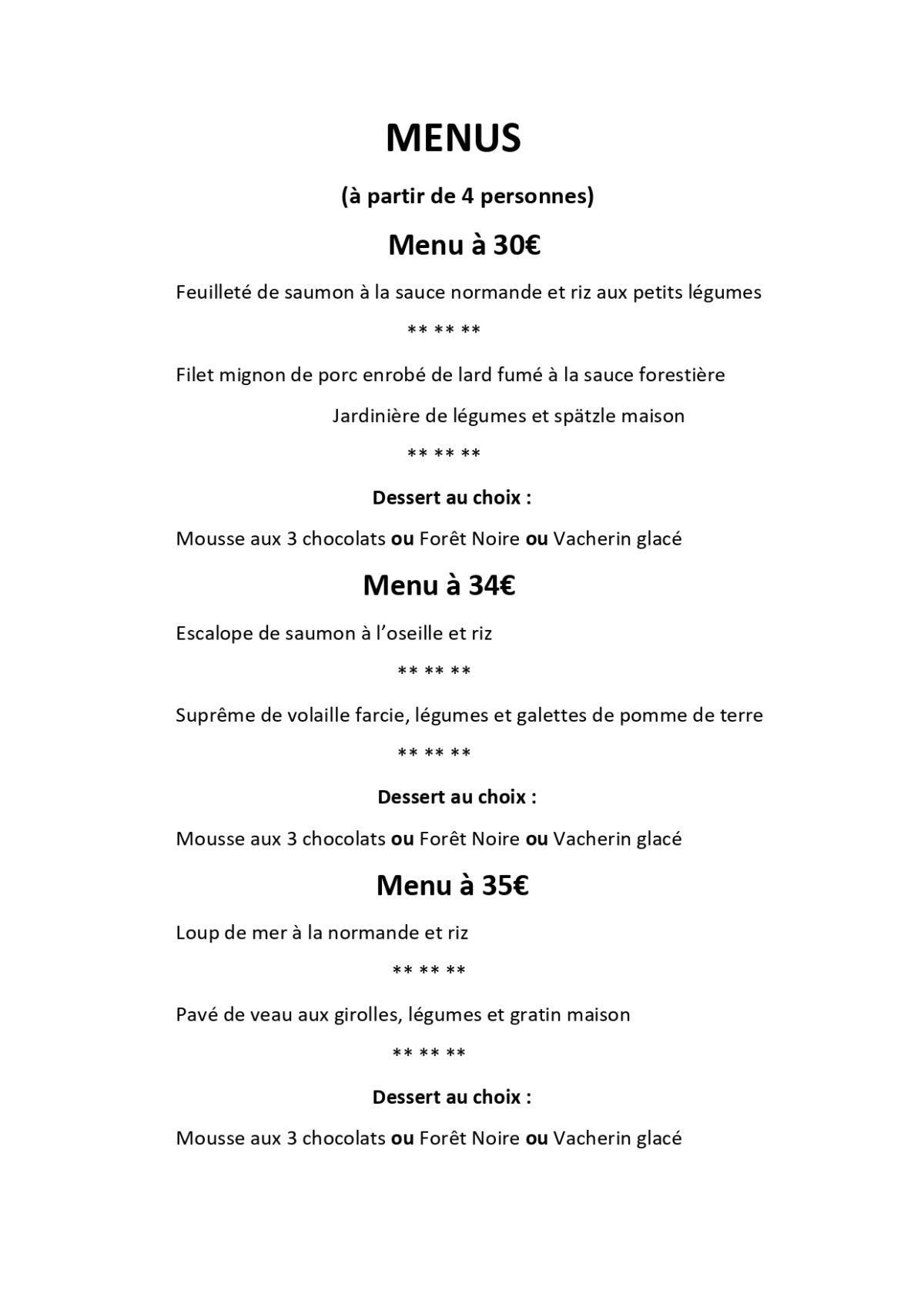 Menu-Traiteur - Traiteur-diebold-haguenau